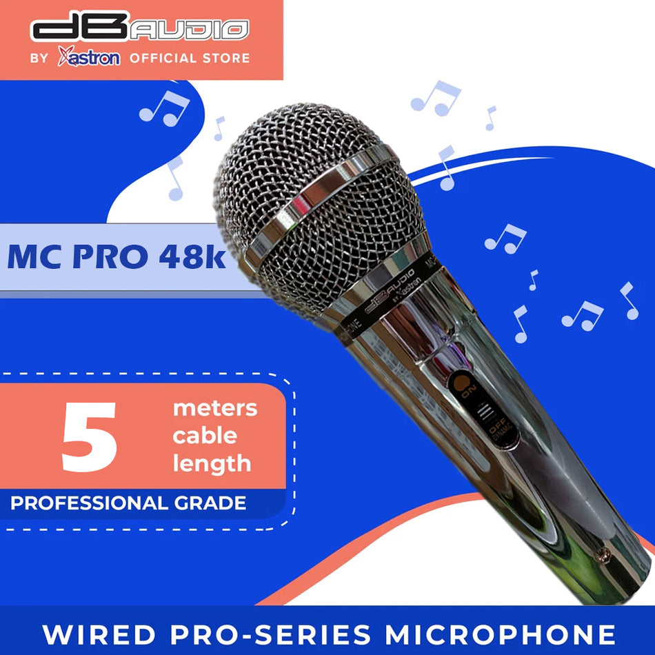 DB Audio by Astron Professional Microphone - MC PRO 48k– Gloria Bazar